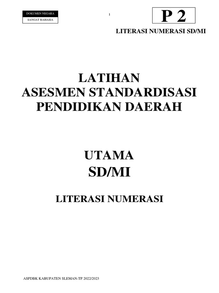 NUMERASI | PDF