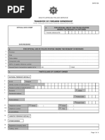 SAPS 518(a) Firearm License Renewal Form | PDF | Identity Document
