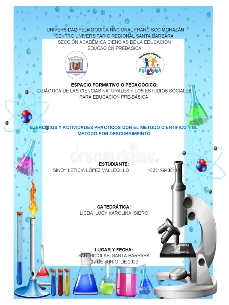 Ejercicios y actividades prácticas con el método científico y el método ...