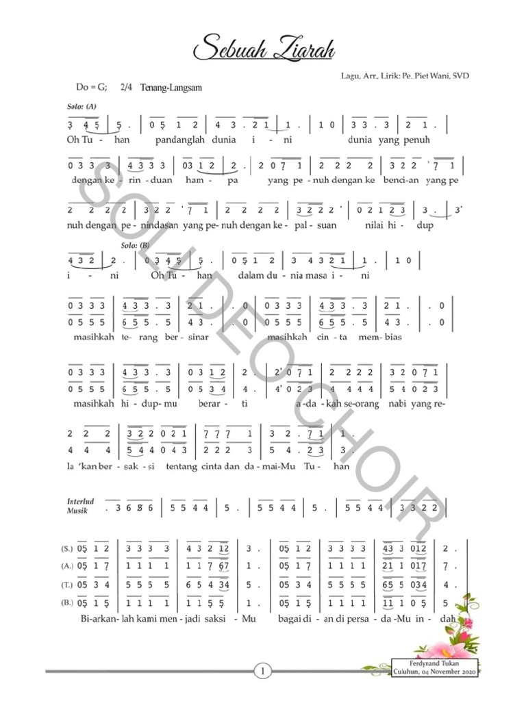 Sebuah Ziarah(1) | PDF