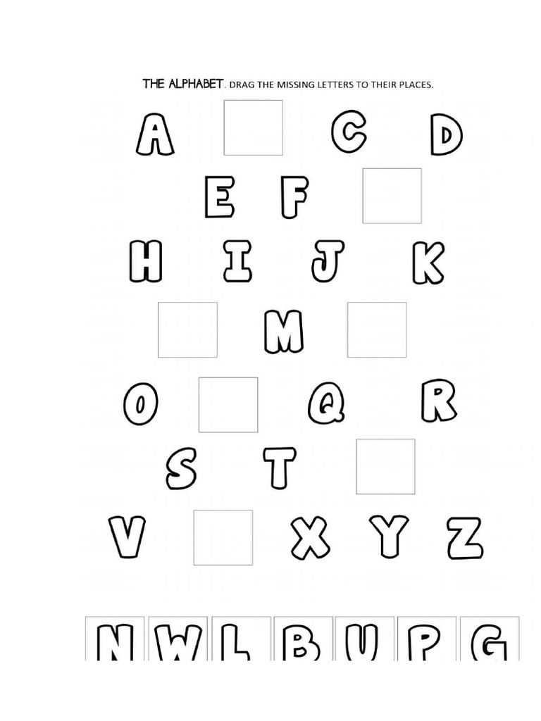 English Worksheet The Alphabet 1 Prim Innova 9-3-23 | PDF