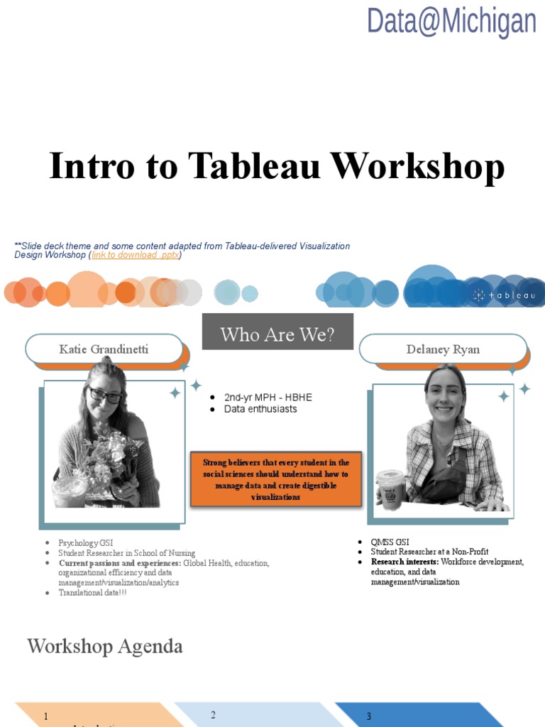 Intro To Tableau Workshop | PDF | Health Care | Data Intro To Tableau Workshop | PDF | Health Care | Data