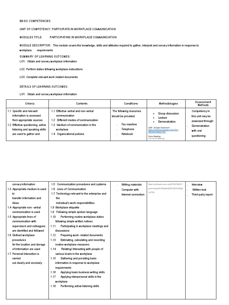 CBC 21st Century Basic | PDF | Communication | Competence (Human Resources)