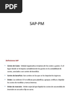 Manual de SAP Modulo PM Mantenimiento | PDF | Presupuesto | Electricidad