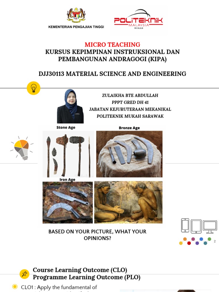 Slide Microteaching - Zulaikha | PDF | Materials Science | Applied And Interdisciplinary Physics