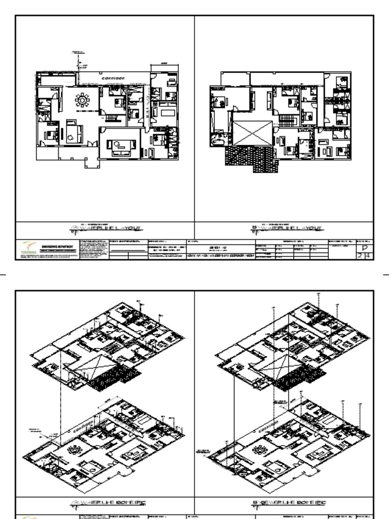 Plumbing Layout 2 | PDF | Written Communication