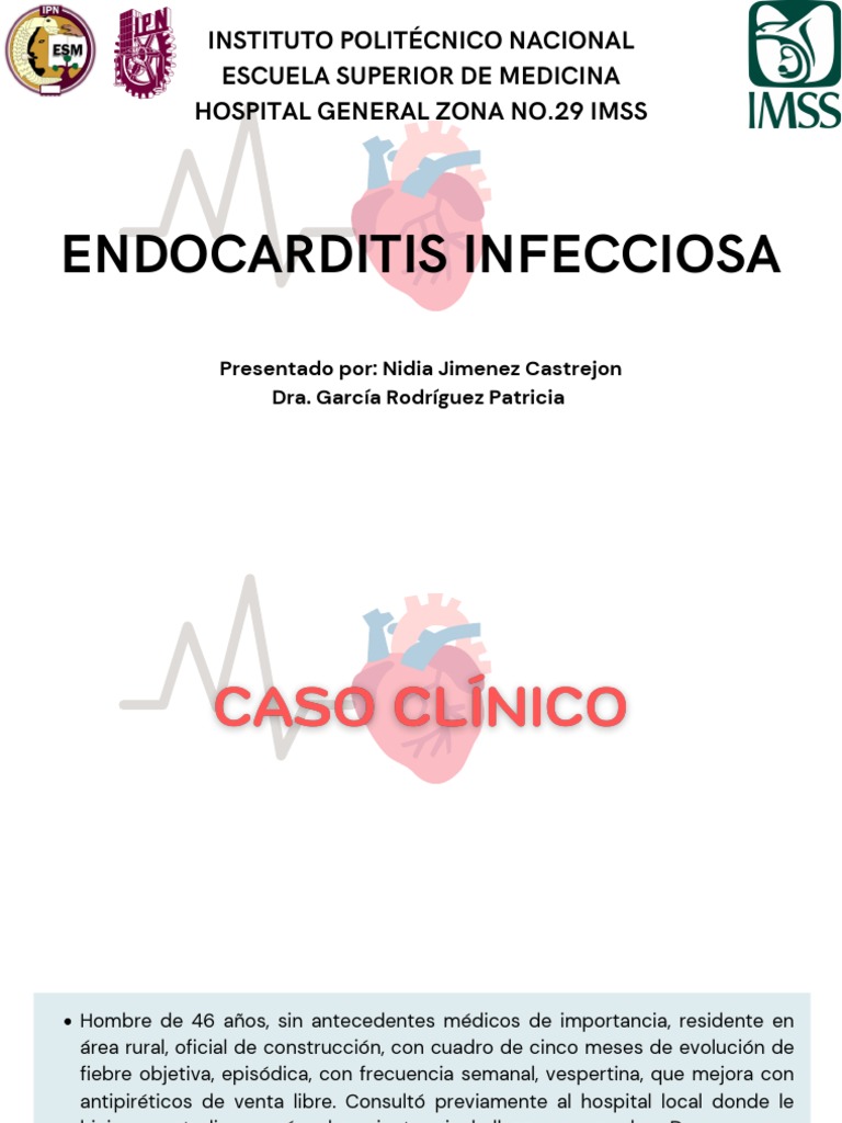 Endocarditis Infecciosa | PDF | Estreptococo | Medicina CLINICA