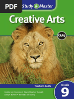 2023-2024 Atp GR7-9 Creative Arts | PDF | Learning | Teachers