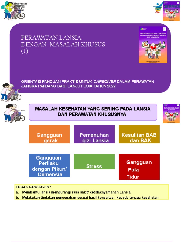 Perawatan Lansia Dengan Masalah Khusus | PDF