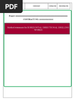 METHOD STATEMENT For Mobilization of Temporary Facilities and Utilities ...