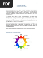 Manual de Colorimetría Completo PDF | PDF | Color | Amarillo