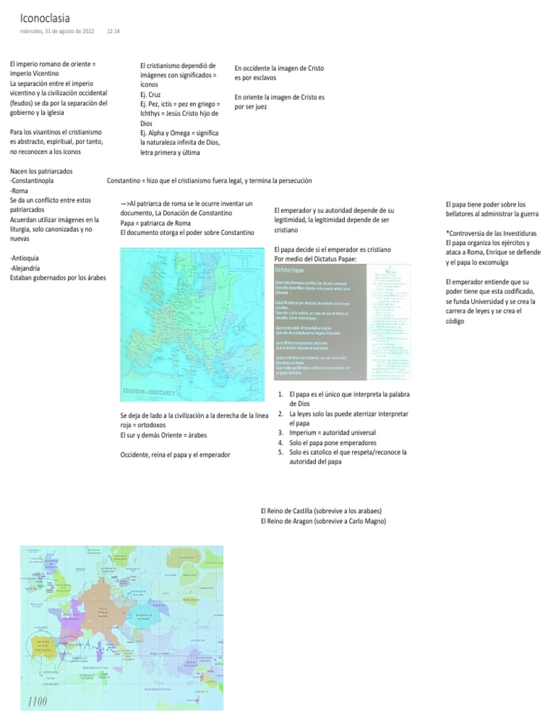 Iconoclasia | PDF | Papa | imperio Bizantino
