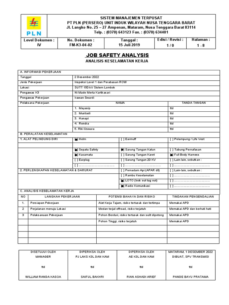 Tugas JSA Rian Ashadi 7802004H2 + Tugas Pertanyaan + Tugas Kelompok | PDF