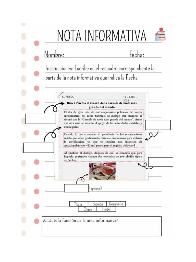 Nota Informativa Act | PDF