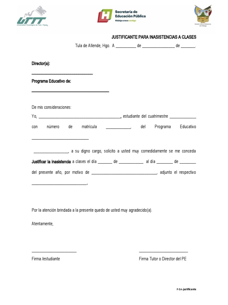 Justificante Alumnos PDF