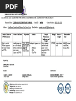 Sample Template Work and Financial Plan (WFP) 2023 | PDF | Welfare