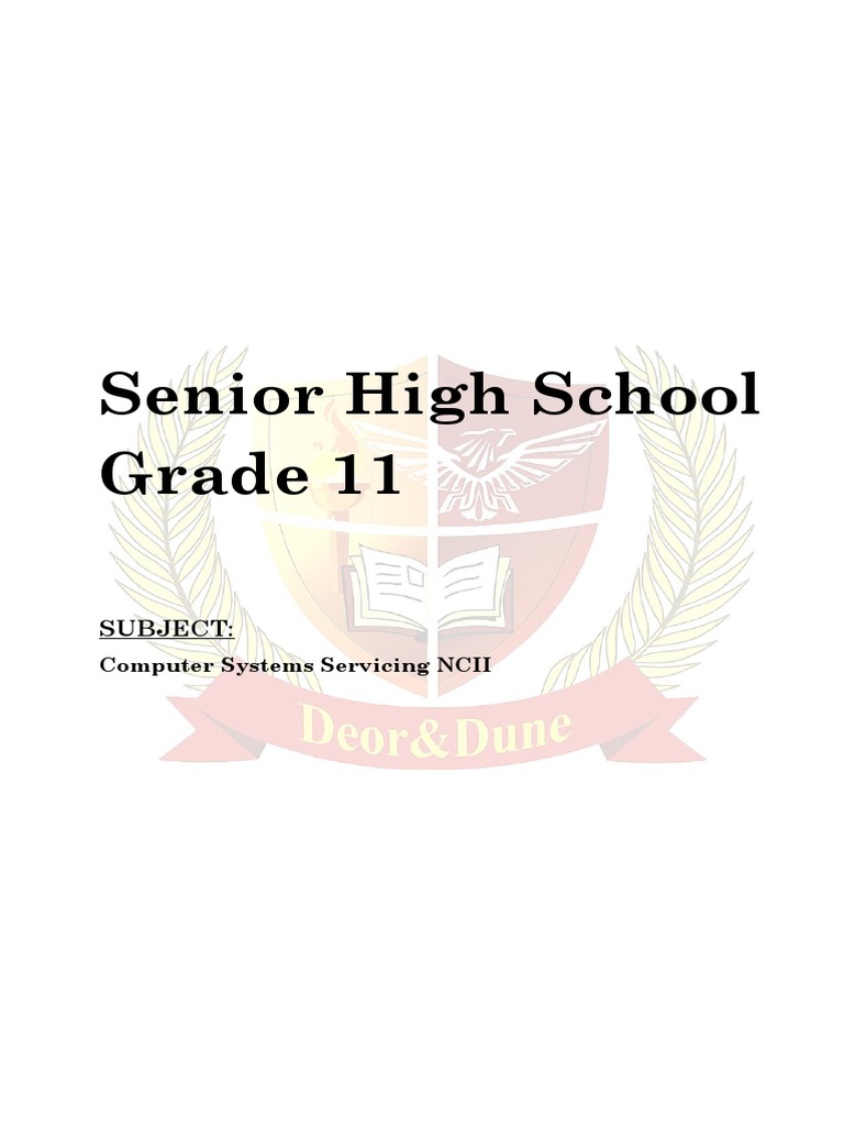G11 CSS Q2 Mod2 WK 2 | PDF | Electrical Network | Electronic Circuits