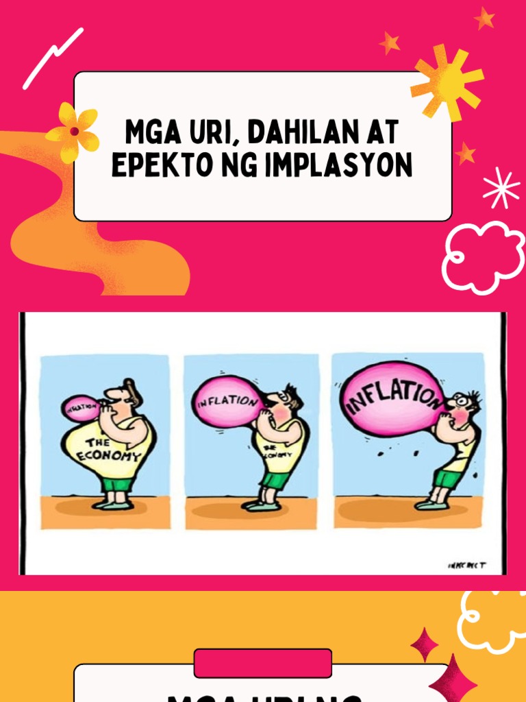 Mga Uri, Dahilan, Epekto at Pagtugon Sa Implasyon | PDF