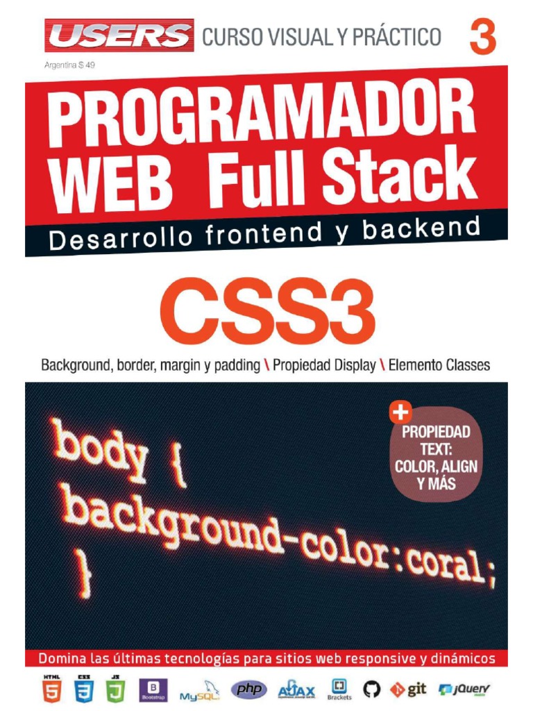 Programador Web Full Stack 3 - CCS3 | PDF