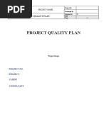 Construction Project Quality Plan SAMPLE | PDF | Quality Assurance | Audit