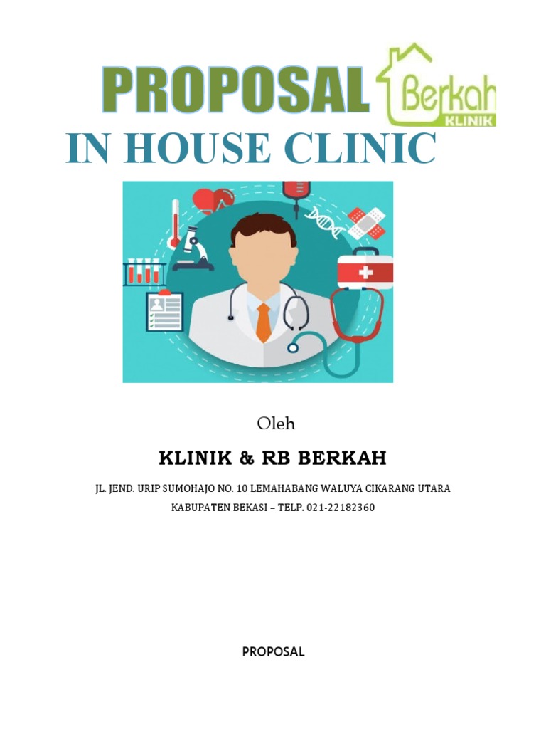 PROPOSAL IN HOUSE CLINIC | PDF