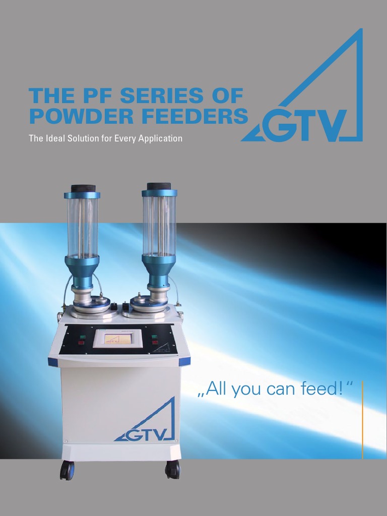 GTV - Powder Feeder | PDF