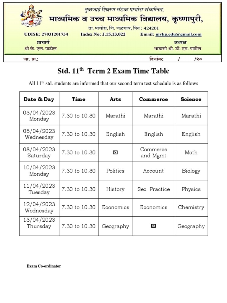 11 TH SCIENCE Term 2 22-23 | PDF