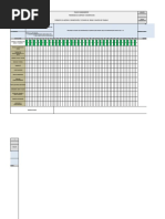 Formato Registro de Limpieza y Desinfeccion de Areas | PDF
