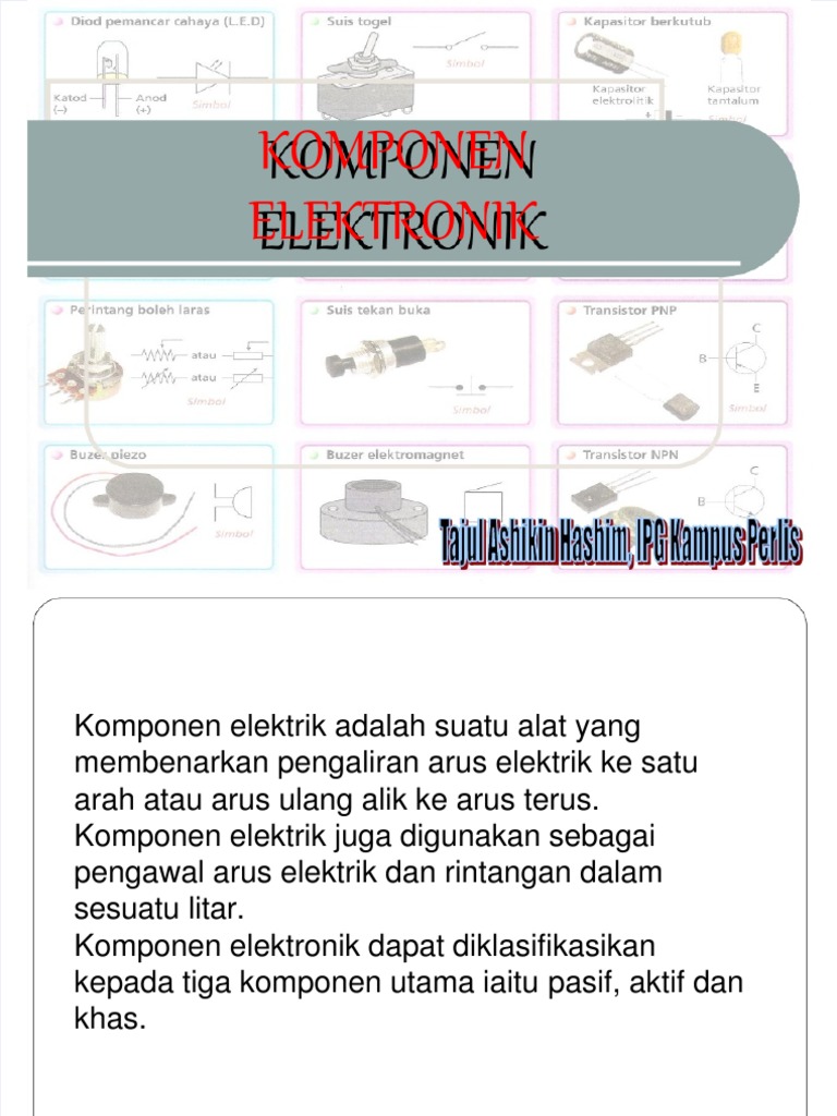 Komponen Elektronik | PDF