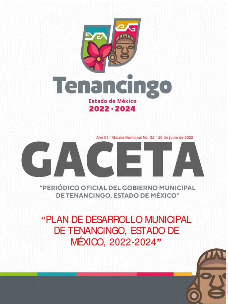 Plan de Desarrollo Municipal de Tenancingo, Estado de MÉXICO, 2022-2024 ...