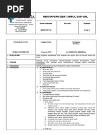 SOP Pemasangan Infus | PDF