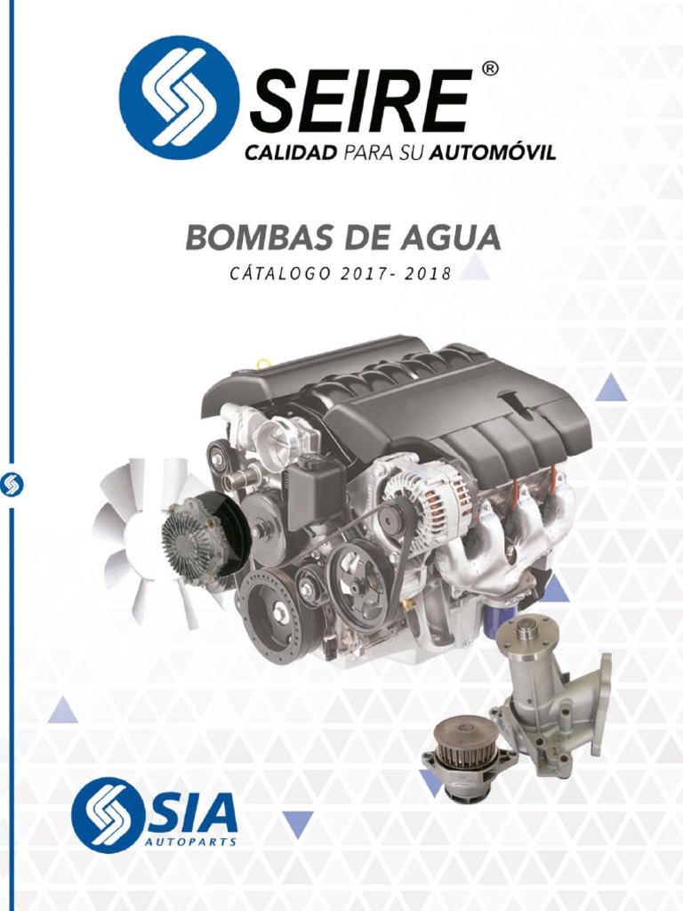 BOMBAS DE AGUA SEIRE | PDF | Vehículos | Industria del vehículo