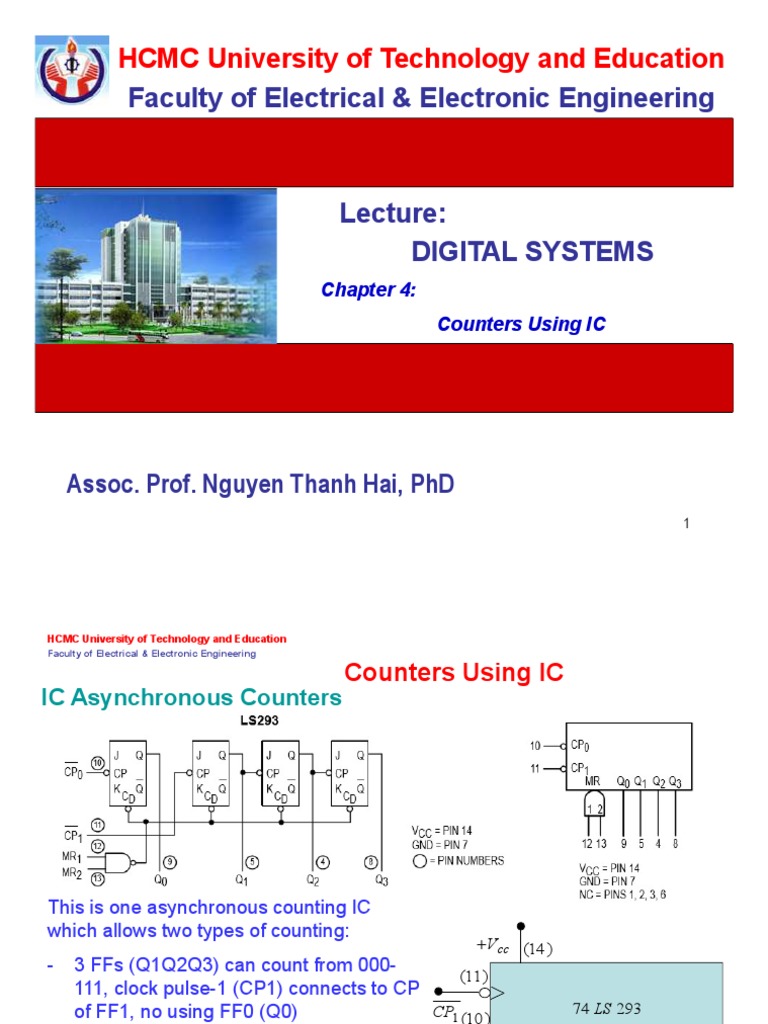 Chapter 4 - Counters Using IC | PDF | Hertz | Frequency Chapter 4 - Counters Using IC | PDF | Hertz | Frequency