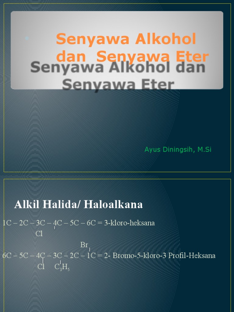 Klasifikasi dan Sifat Senyawa Etanol | PDF