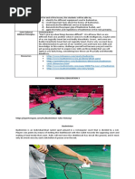 Badminton Sports Project | PDF | Racquet Sports | Athletic Sports
