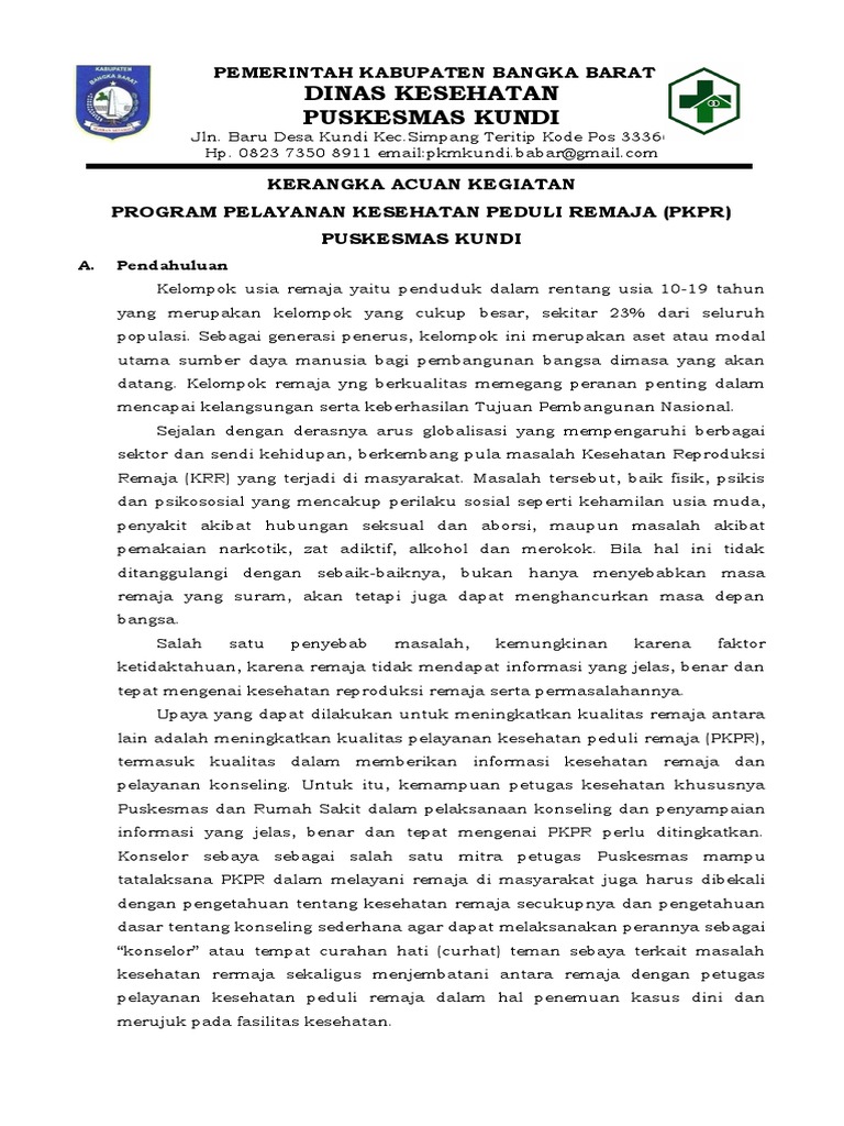 Kak PKPR | PDF