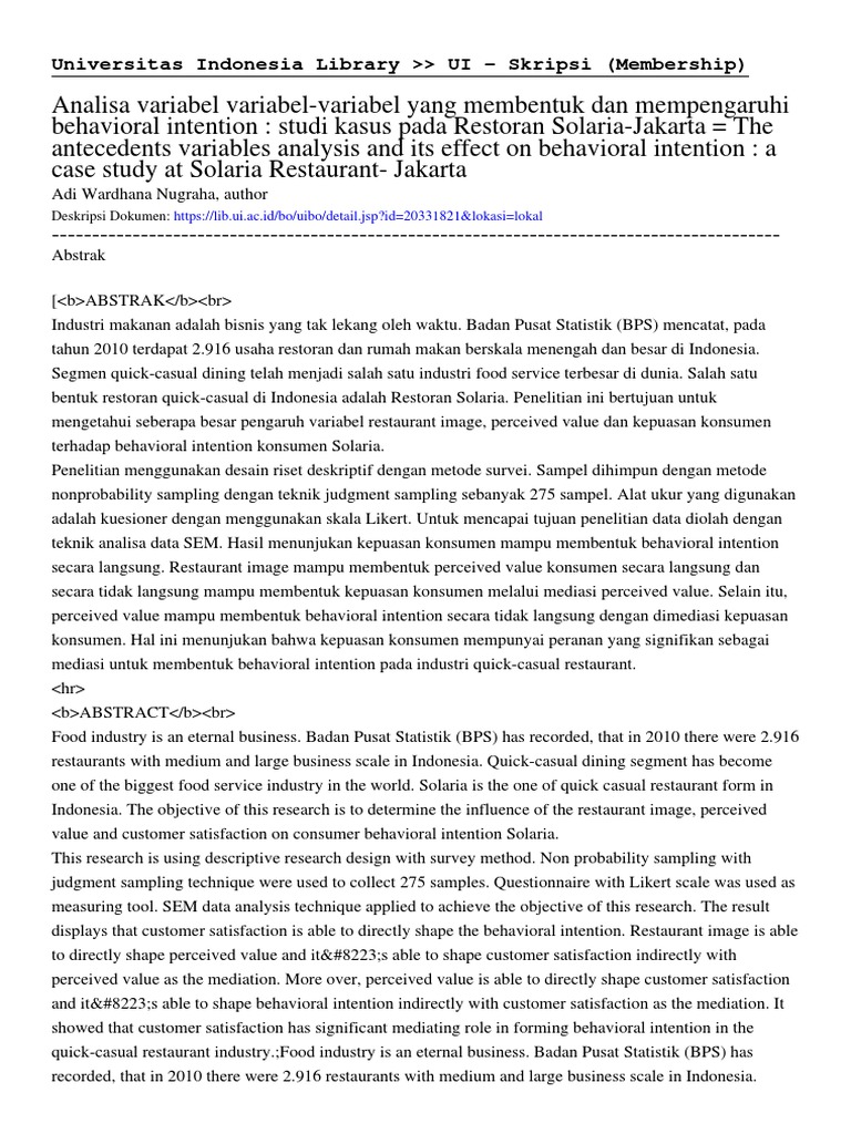 Studi Kasus Solaria | PDF