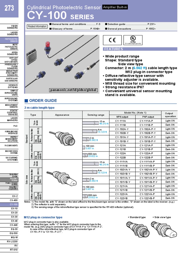 Cy-100 e Cata | PDF | Light Emitting Diode | Bipolar Junction Transistor