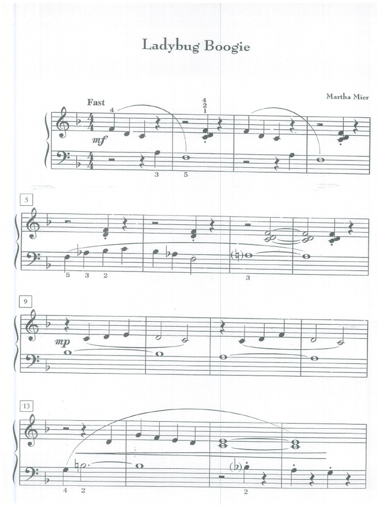 Ladybug Boogie | PDF