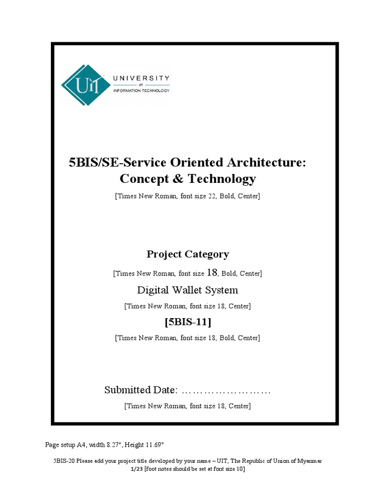 Project Book Format | PDF | Service Industries | Computing