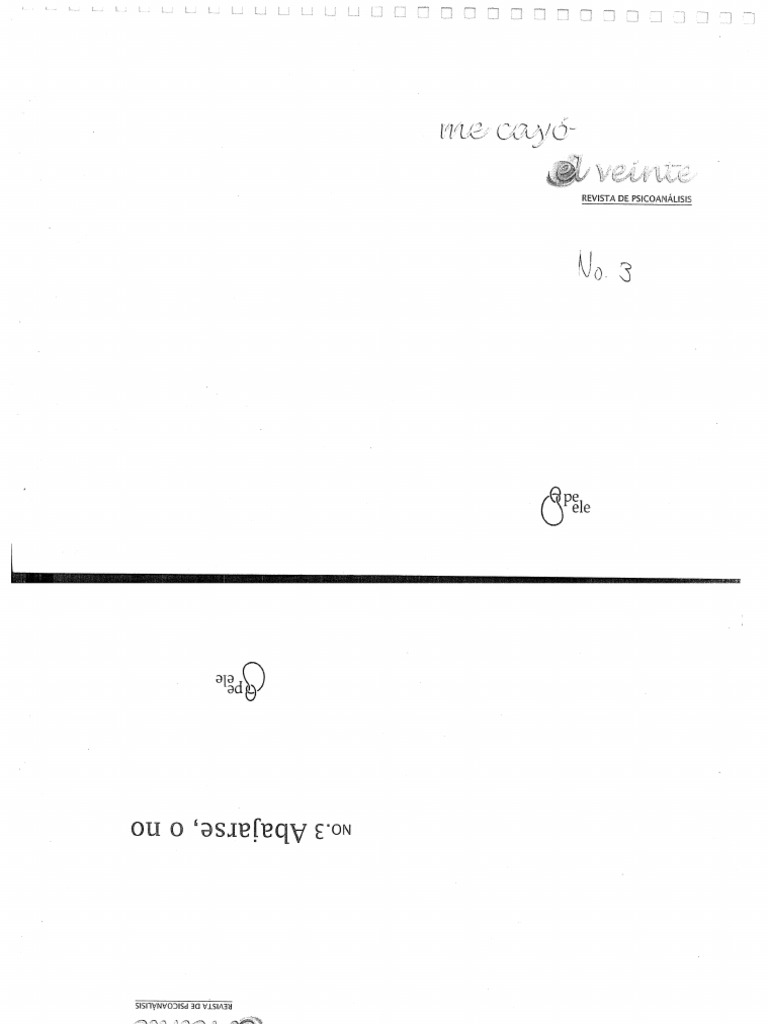 Revista Me Cayo El 20. No. 3 | PDF