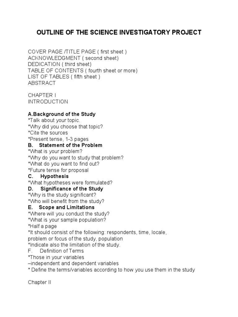 Outline of SIP | PDF | Methodology | Cognition