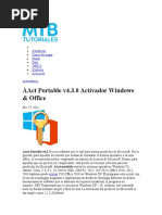 AAct Portable v4.2.4 Activador Windows & Office | PDF