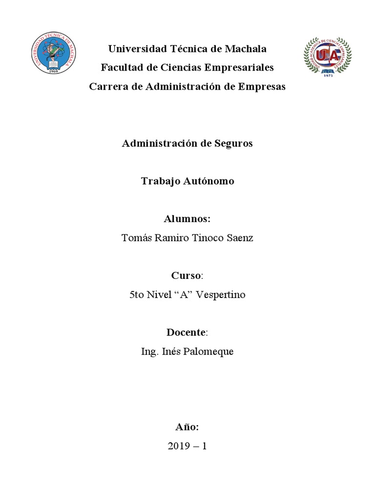 Glosario de Términos de Seguros | PDF | Seguro | Daños y perjuicios