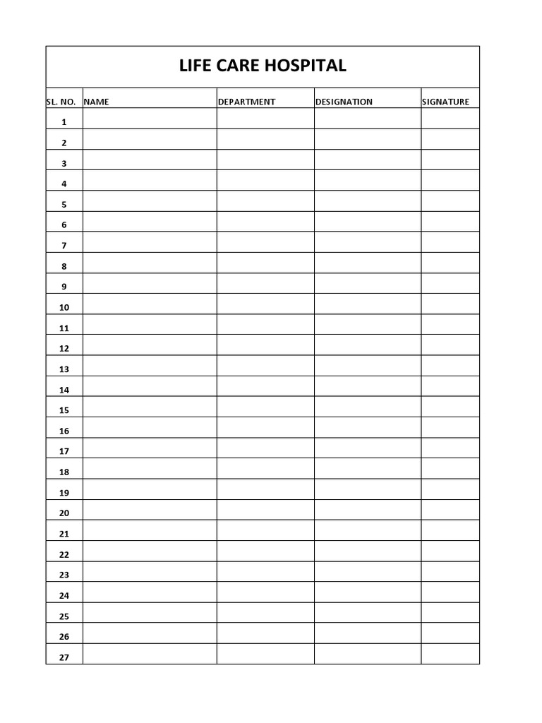Circular Attendance | PDF