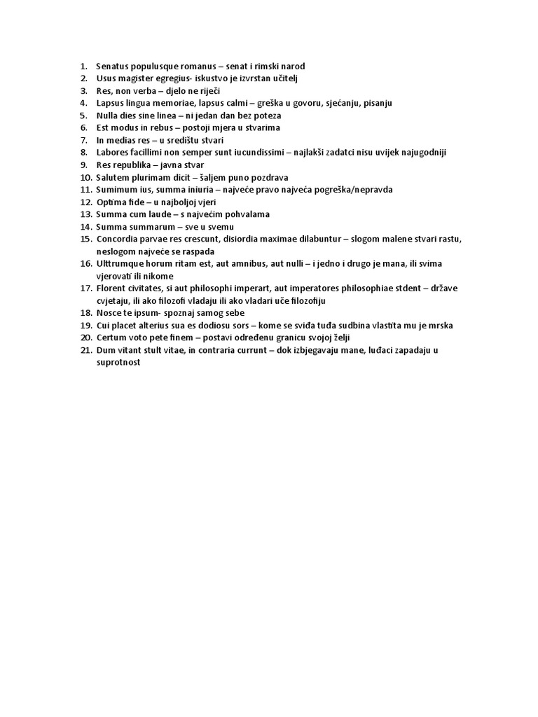 Izreke - 2.raz | PDF