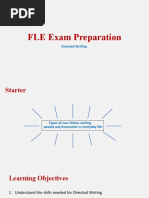 IGCSE Descriptive Writing Guide | PDF