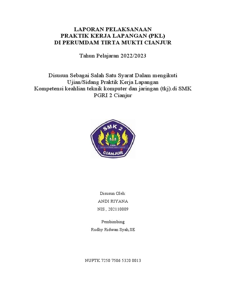 Laporan Andi 1 | PDF