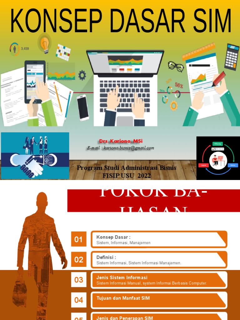 Kuliah 2 - Konsep Dasar SIM 21A | PDF