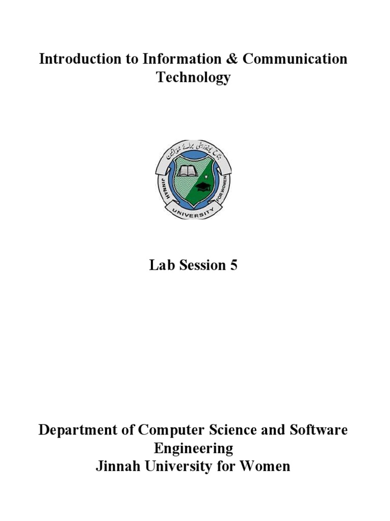 ICT Lab Session 5 | PDF | Bootstrap (Front End Framework) | Web Software